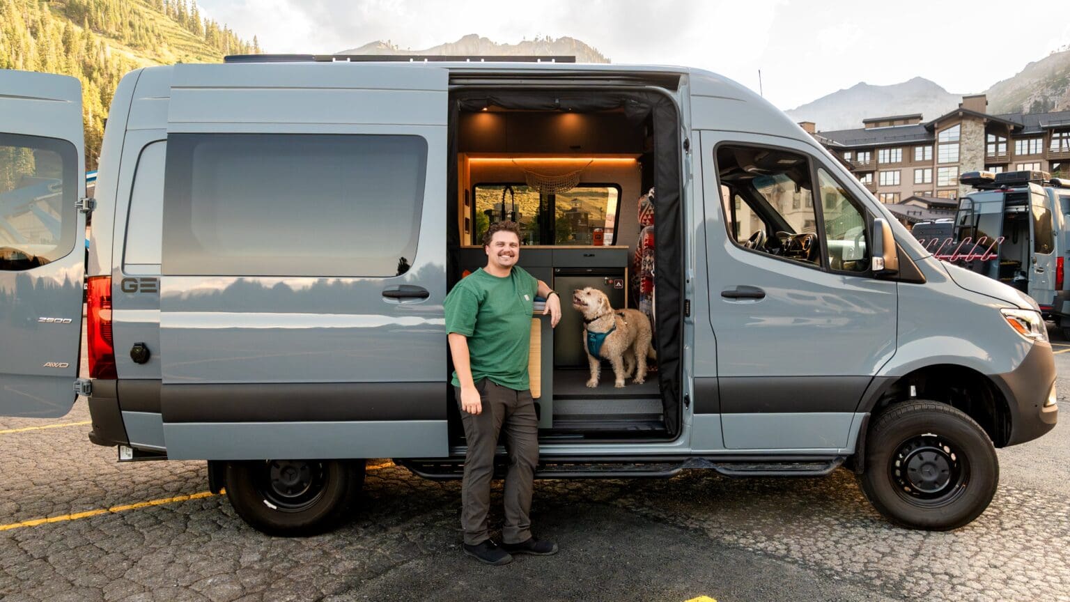 The Perfect Dog-Friendly Camper Van Setup: Kyle, Penny, and Weekend ...